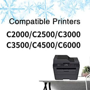 MPC3000 Waste Toner Container Compatible for Ricoh MPC3000 418425 DOBQ6400 With C2000 C2500 C3000 C3500 C4500 C6000 Printers 2-pack