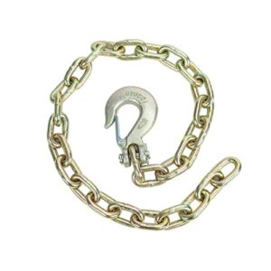 ppffwk trailer safety chain grade 70 5/16" x 35",18,800 lbs break strength,heavy duty binder chain