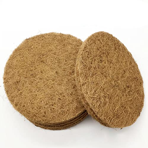 balacoo Pigeon Pad 30 pcs Warm Substrate Breathable Eggs Cushion Pad Breeding Basin Supplies Pigeon Safe Finch Winter Poultry Racing Materials, Mat - Chicken Fiber Birds Nesting Bird Reptile Bridge