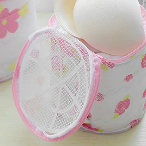 Kisangel 4Pcs Underwear Washing Bag Mesh Laundry Bags Laundry Wash Bag with Zipper Washing Machine Wash Bags Net Wash Bag for Bra Lingerie Underwear Socks Sweater Bra Washer