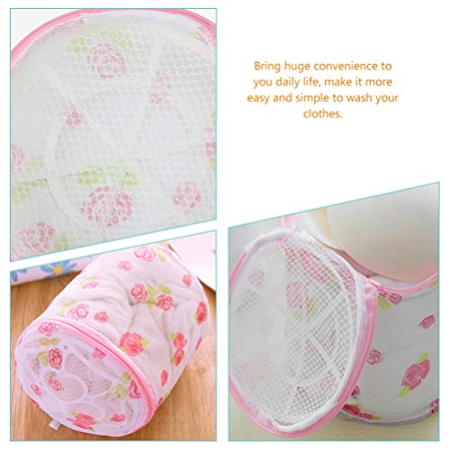 Kisangel 4Pcs Underwear Washing Bag Mesh Laundry Bags Laundry Wash Bag with Zipper Washing Machine Wash Bags Net Wash Bag for Bra Lingerie Underwear Socks Sweater Bra Washer