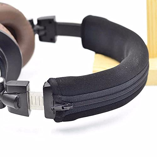 Headphone Protector Zipper Headband for Audio Technica ATH MSR7 M20 M30 M40 M40X M50X SX1 Headphone Accessories