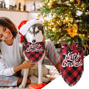 HonpraD D Ring Dog Collar Christmas Pet Scarf Triangle Bib Bandana Dog Burp Cat Towel Pet Clothing Accessories Decoration Tt15 Mini Collar