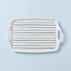 Lenox Blue Bay Melamine Handled Platter, 1.50 LB, 0