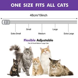 LIZCOM 6 Pack Calming Collar for Cats,Cat Calming Collar,Cat Pheromone Collar,Adjustable Calming Cat Collars for Cat Stress Anxiety Relief