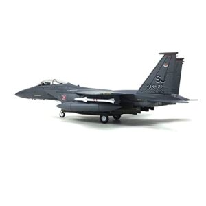 TECKEEN 1/100 Scale U.S. F-15E Strike Eagle Supersonic Combat Bomber Model Alloy Model Diecast Plane Model for Collection