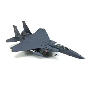 TECKEEN 1/100 Scale U.S. F-15E Strike Eagle Supersonic Combat Bomber Model Alloy Model Diecast Plane Model for Collection