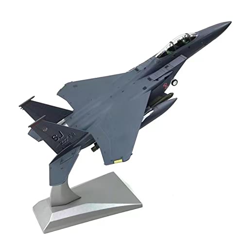 TECKEEN 1/100 Scale U.S. F-15E Strike Eagle Supersonic Combat Bomber Model Alloy Model Diecast Plane Model for Collection