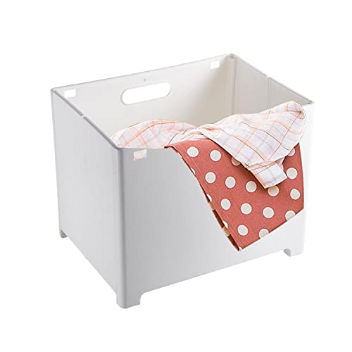 Collapsible Laundry Basket, BESUNTEK Wall Mounted Waterproof Laundry Hamper Washing Bin Clothes Bag with Handles, Space saving, for Bathroom, Bedroom, Room, Closet & Car