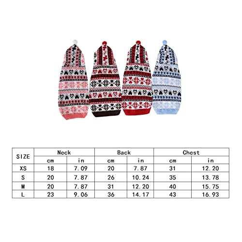 Dog Christmas Pet Sweaters Funny Cat Clothes Doggie Pet Dresses for Small Dogs Cats Classic Shirt Stretchy Vest Doggy Hoodies