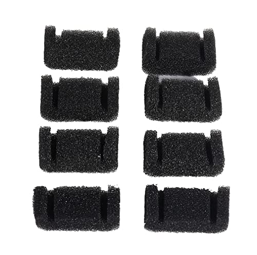 AURTPNUO Cat Fountain Filter Sponges 8Pack Foam Filters Replacement for Stainless Steel Top Cats Fountains Pet Dog Automatic Water Dispenser Sponge