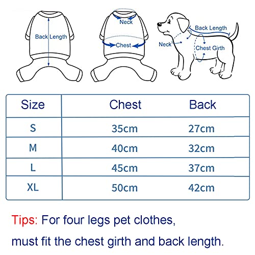 ACSUZ Full Cover Dog Raincoat One-Piece Waterproofdog Rainboot Clothes for Small Costume Puppy Jumpsuit Pet Raining Coat,Red,M