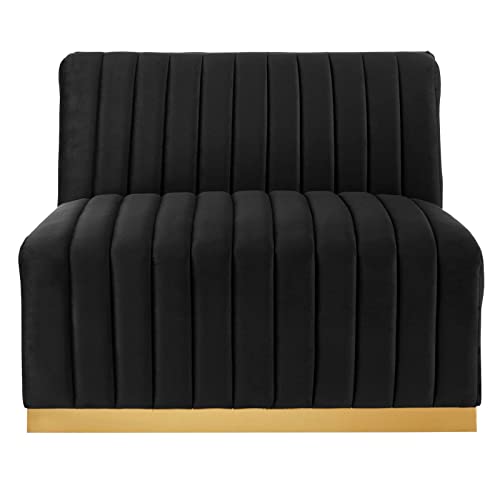 Modway Conjure Sectional, Gold Black