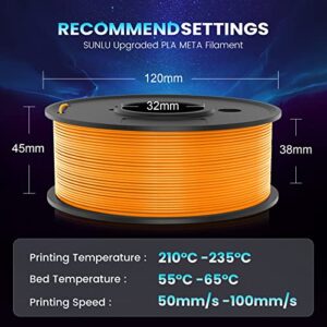 SUNLU 3D Printer Filament Bundle, SUNLU PLA Plus Filament 1.75mm, 100% Neatly Wound PLA+ Filament 4kg, 0.25kg Spool, 16 Packs