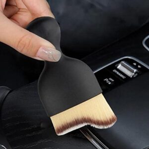 fvituve Soft Car Interior Cleaning Brush Car Detailing Brush Dashboard Air Outlet Gap Dust Removal Brush Home Office Detailing Clean Tools Auto Maintenance