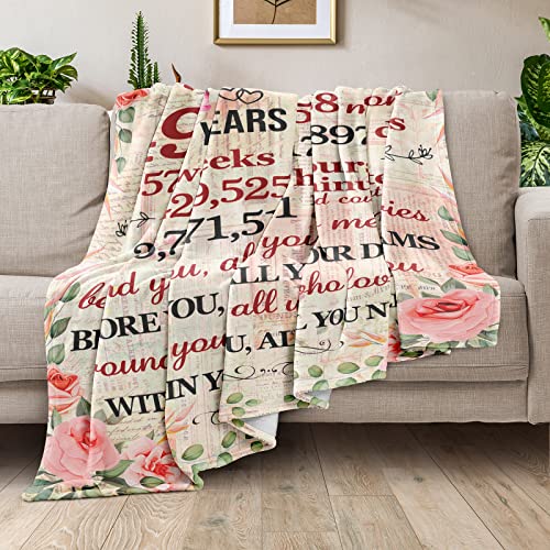 49th Birthday Gifts for Women Happy 49th Birthday Gifts for Her 49 Year Old Birthday Gifts for Women 49th Birthday Decorations for Women Bestie Wife Sister Mom Friends 49th Birthday Blanket 60"x 50"