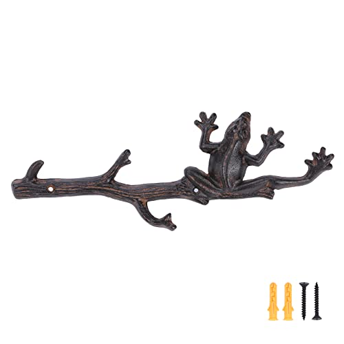 Gudoesy Wall Hooks，Decorative Wall Hooks，Rustic Decorative Coat Hooks for Hanging