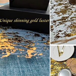 Gold Table Runner Roll - Glitter Metallic Gold Runner for Table - Sparkle Mesh Table Runner Gold- Sequin Gold Table Decor - Gold Decorations for Wedding Party, Gold Centerpieces