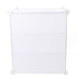 Portable Shoe Rack Organizer 12 Tiers 72 Pairs DIY Shoe Cabinet, Free Standing Shoe Shelf Organizer with Transparent Cover, White Plastic Closet Shoe Organizer Rack Expandable for High Heels, Boots