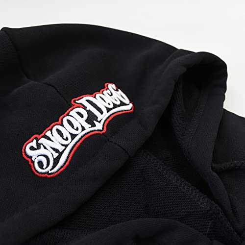 Snoop Doggie Doggs Deluxe Pet Hoodie, Throw a Dogg a Bone, Medium