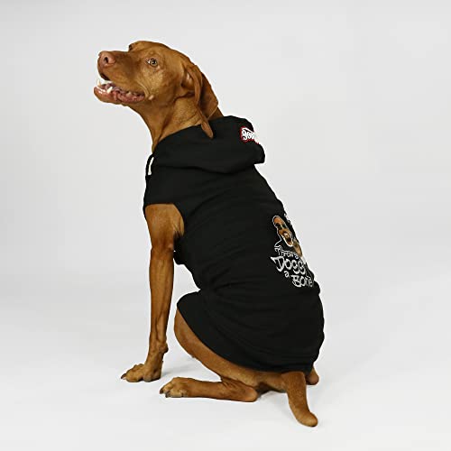 Snoop Doggie Doggs Deluxe Pet Hoodie, Throw a Dogg a Bone, Medium