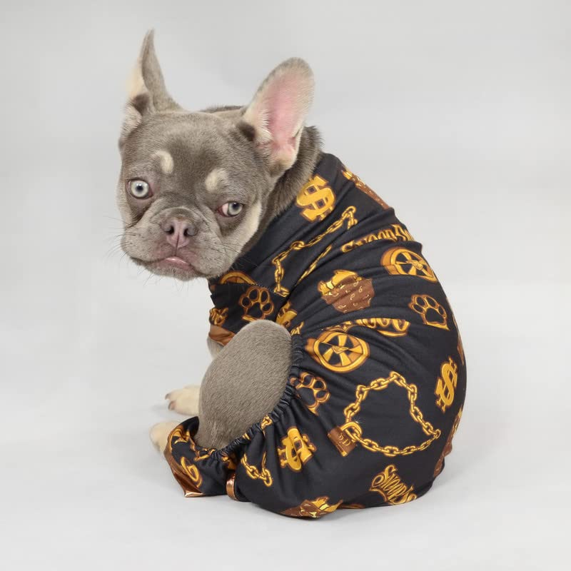 Snoop Doggie Doggs Deluxe Pet PJs, Off The Chain, X-Large