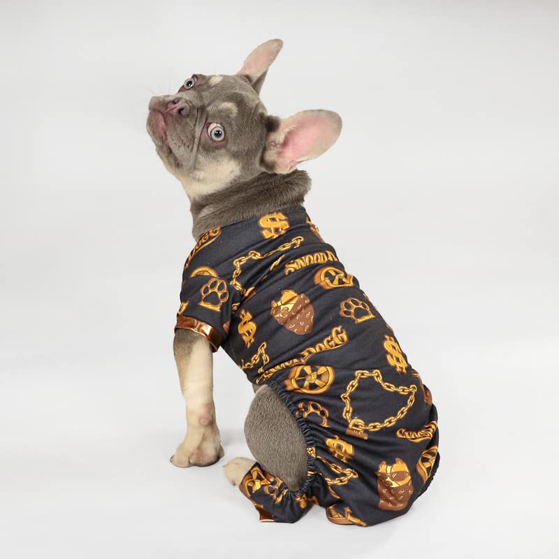 Snoop Doggie Doggs Deluxe Pet PJs, Off The Chain, X-Large