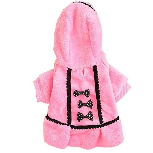 HonpraD Dog Harnesses for Dogs Pet Costume Apparel Clothes Jacket Puppy Coat Supplies Winter Pet Clothes Dog XXS