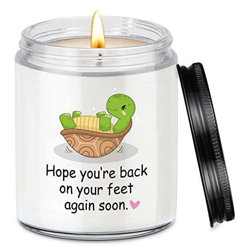 GSPY Candles, Get Well Soon Gifts for Women, Men - Funny Get Well Gifts, Recovery Gifts, Get Well Gifts for Women After Surgery - Cheer up Gifts, Get Better Soon Gifts for Patient, Sick Person