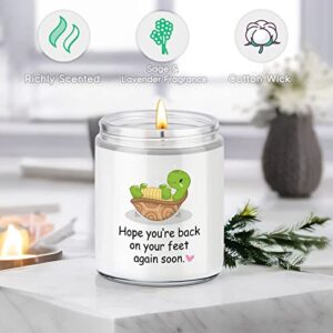 GSPY Candles, Get Well Soon Gifts for Women, Men - Funny Get Well Gifts, Recovery Gifts, Get Well Gifts for Women After Surgery - Cheer up Gifts, Get Better Soon Gifts for Patient, Sick Person