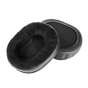 YDYBZB Upgrade Ear Pads Memory Foam Cushion Replacement Compatible with David Clark DC ONE-X Pilot Headphones ( Black Velour Earpads )