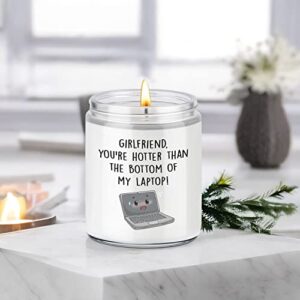 LEADO Candles, Gifts for Girlfriend, Lesbian Gifts, Romantic Gifts for Her, GF, Couple - Funny Anniversary, Christmas, Birthday Gifts for Girlfriend, Cute Girlfriend Gifts from Boyfriend