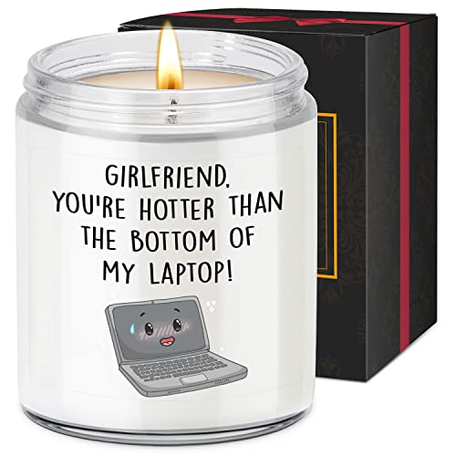 LEADO Candles, Gifts for Girlfriend, Lesbian Gifts, Romantic Gifts for Her, GF, Couple - Funny Anniversary, Christmas, Birthday Gifts for Girlfriend, Cute Girlfriend Gifts from Boyfriend