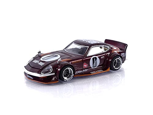 Datsun Fairlady Z S30Z Wide Spec (Dark Red) (by Jun Imai) Kaido House 1/64 Diecast Model Car True Scale Miniatures KHMG023