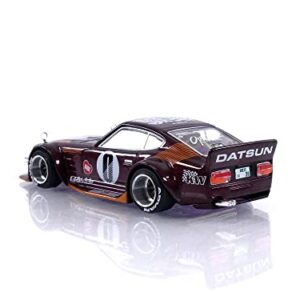 Datsun Fairlady Z S30Z Wide Spec (Dark Red) (by Jun Imai) Kaido House 1/64 Diecast Model Car True Scale Miniatures KHMG023