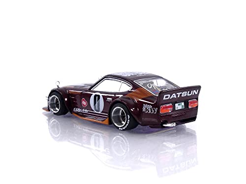 Datsun Fairlady Z S30Z Wide Spec (Dark Red) (by Jun Imai) Kaido House 1/64 Diecast Model Car True Scale Miniatures KHMG023