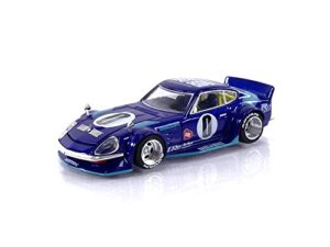 datsun fairlady z s30z wide spec (blue) (by jun imai) kaido house 1/64 diecast model car true scale miniatures khmg024