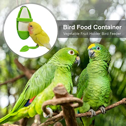 Bird Cuddle Bone Holder,Cuddle Bone Holder for Bird Cage | Cuttlebone Holder Bird Feeding Fruit Bird Cage Accessories Parrot Standing