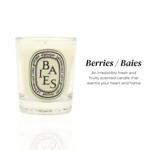 Diptyque Set of 5 35g Small Scented Candles Limited Edition Holiday Gift Set:: Baies / Berries, Roses, Figuier / Fig Tree, Ambre / Amber and Tubéreuse / Tuberose