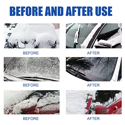 ikasus Auto Windshield Deicing Spray Snow Melting Spray Windshield De-Icer, Fast Ice Melting Spray Defrosting Anti Frost Spray Deicer Spray for Car Windshield Windows Wipers and Mirrors 60ml