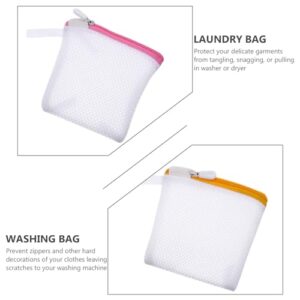 SOLUSTRE 6Pcs Mesh Laundry Bag with Zipper Travel Laundry Bag for Laundry, Blouse, Hosiery, Stocking, Underwear, Bra