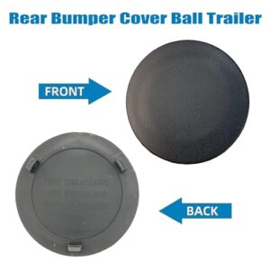 55077311AB 68495076AA for Dodge Ram 2003-20 Rear Bumper Step Pad Towing Ball Plug Trailer Hitch Cover