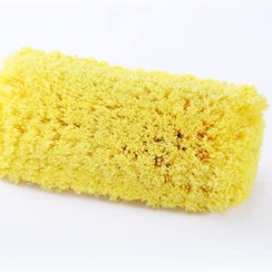 HOKLNUSE 12" Car Wash Brush Head Truck Washing Brush Siding Brush for Auto Truck Boat Camper Exterior Flow-Thru Washing Cleaning