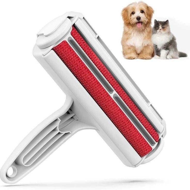 PETGAM - Pet Hair Remover, pet Hair Roller, cat and Dog Hair Remover for Sofa, Furniture, Carpet, car seat, Reusable pet Hair Roller with self-Cleaning Base, Improved Animal Skin Removal Tool