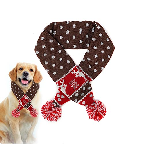 Little Mogwai Christmas Dog Bandanas Scarf Bibs Kerchief-，Pet Holiday Birthday Costumes Gift for Small Medium Large XL Size Dogs&Cat（Large）…