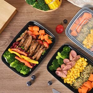 Aipact [50 Pack] 32oz Meal Prep Container, Thickened Food Storage Containers, Bento Box Adult Lunch Box, Plastic Containers With Lids for Food Reusable，Microwave Dishwasher Freezer Safe