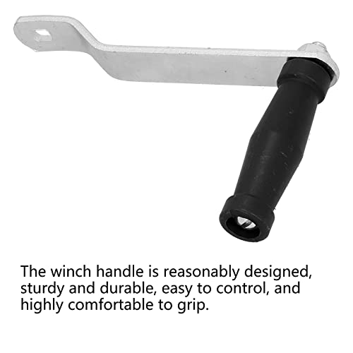 Watris Veiyi Replacement Winch Handle, Crank Handle, Trailer Handle Replacement, Ergonomic Winch Grip Comfortable Grip Winch Handle Replacement Accessory for Boat Trailer Marine Sailboat