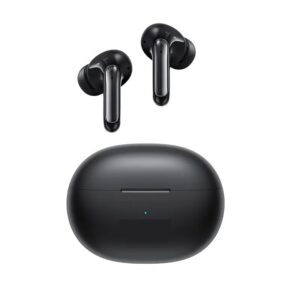 fk trading wireless earbuds bluetooth 5.3 earphones for iphone 13 mini in ear headphones true stereo sports waterproof/sweatproof headsets with microphone - black