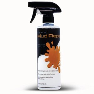 molecule mud repel spray, pre-treatment, atv and snowmobile, for use with metals, plastics vinyl, rubber, 16 ounces