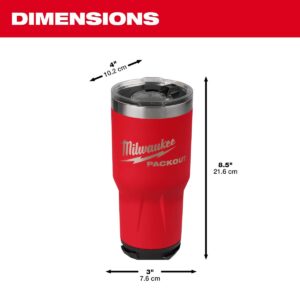 Milwaukee Electric Tool Packout 30 Oz Drink Tumbler (48-22-8393R)